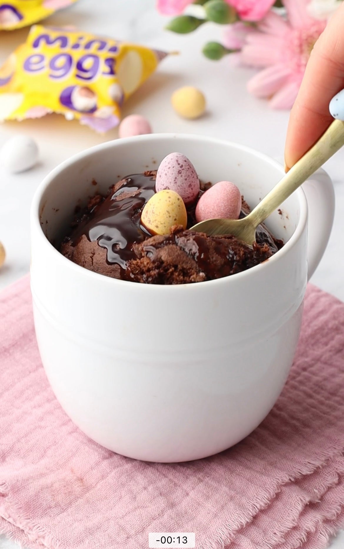 Mini Egg Mug Cake Recipe – Craft & Crumb – Craft & Crumb