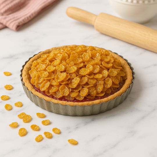 Old School Cornflake Tart Recipe - Craft & Crumb – Craft & Crumb