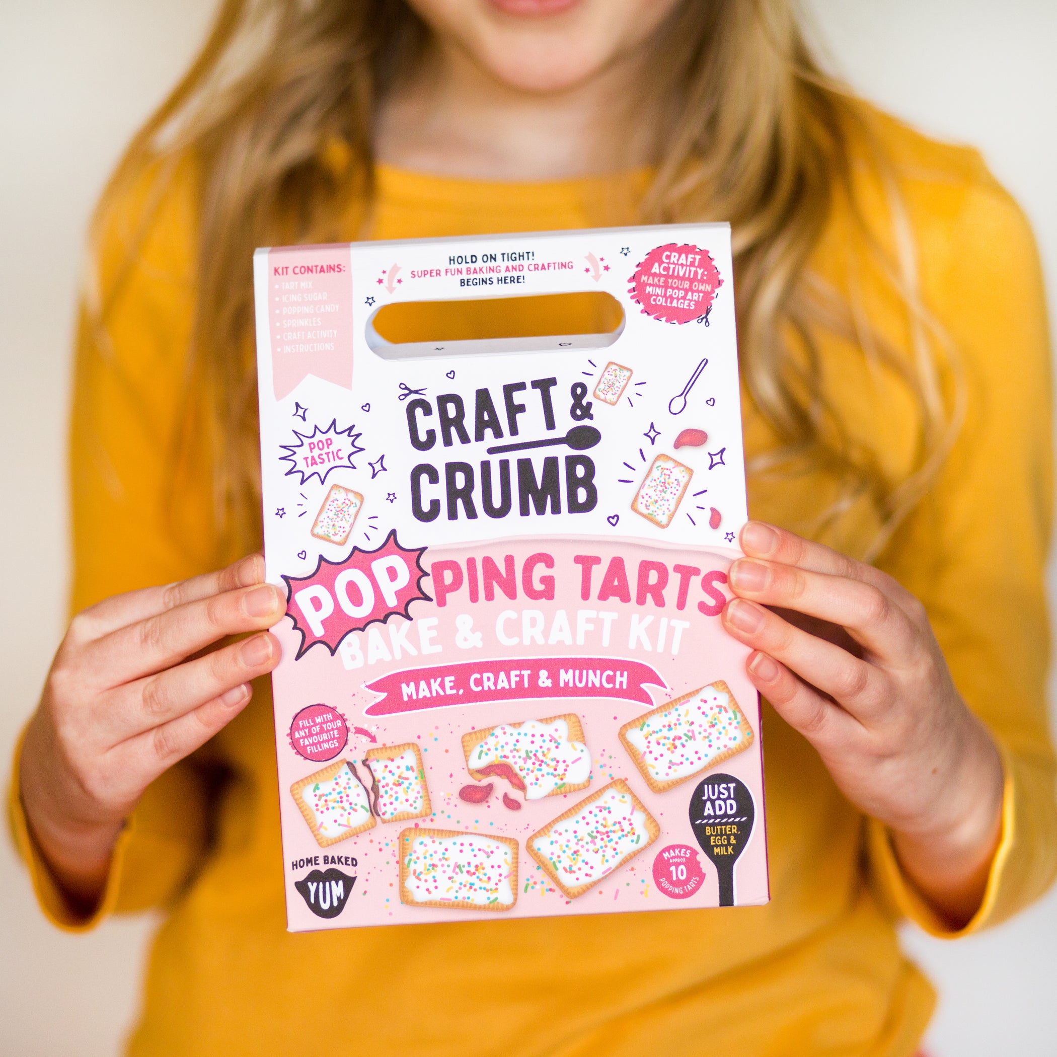 POP-ping tart bake & craft kit – Craft & Crumb