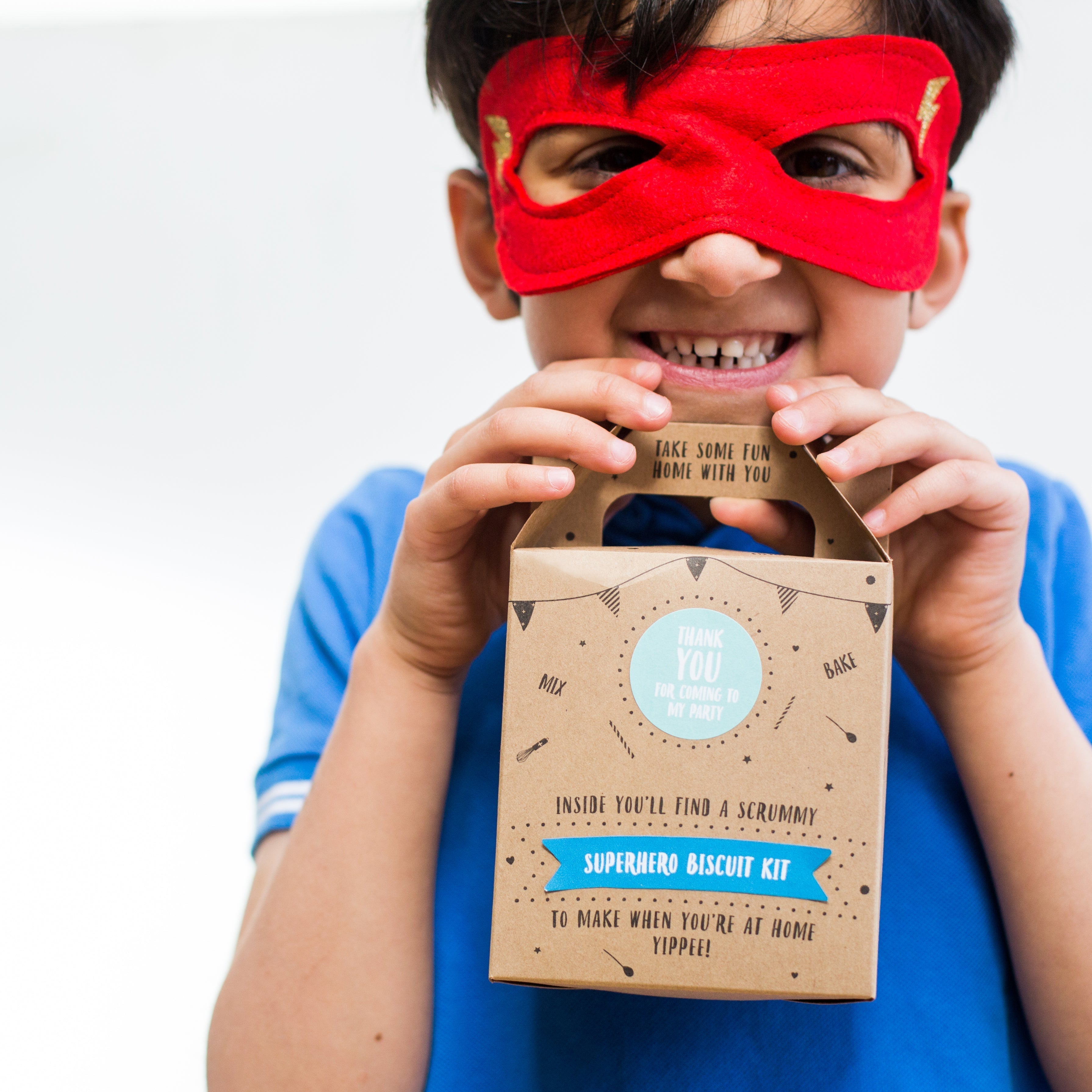 Superhero Biscuit Kit Party Bag Pack of 30 | Craft & Crumb – Craft & Crumb