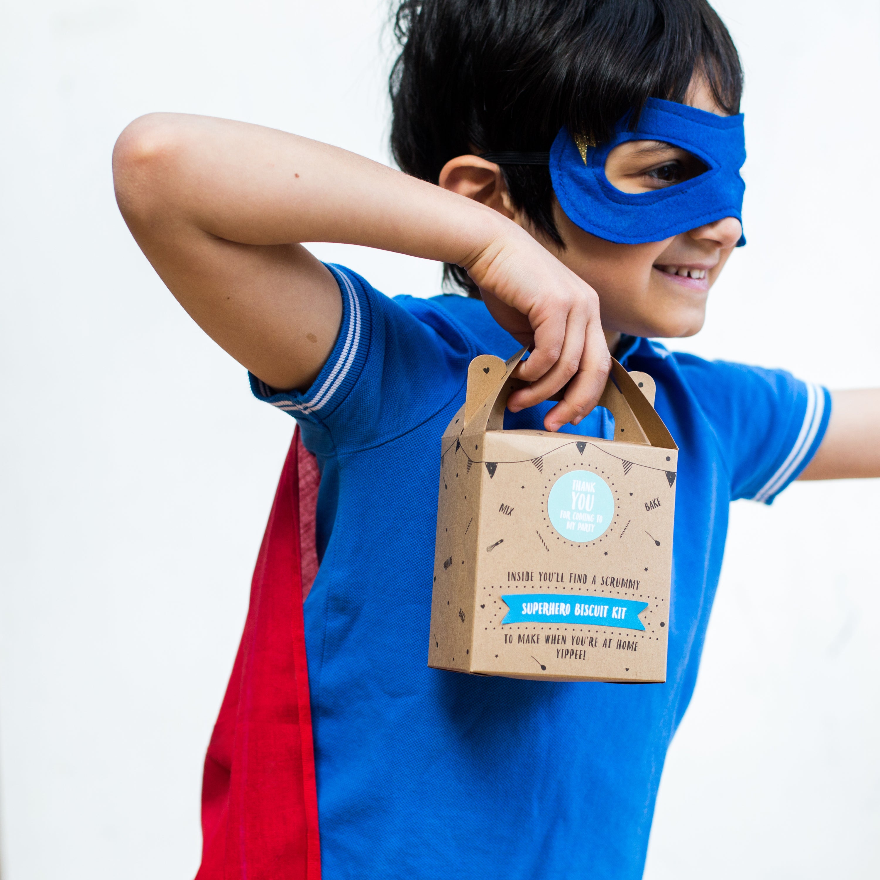 Superhero biscuit kit party bag – Craft & Crumb
